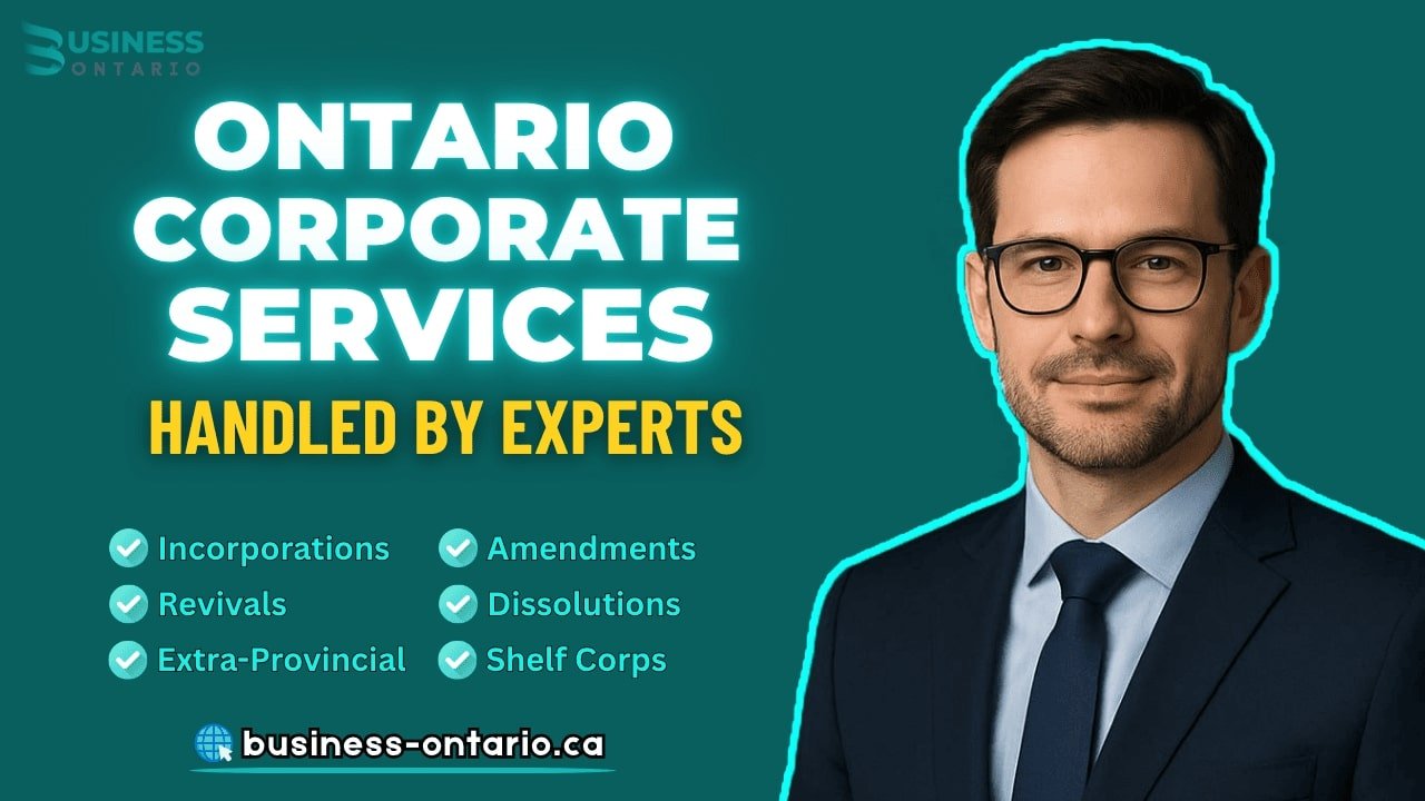 Ontario Corporation Registration - Ready in Just 1 hour.